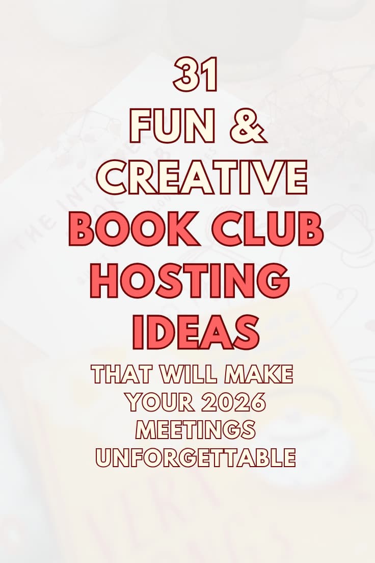 31 Fun and Creative Book Club Ideas for 2026 – The Creative Muggle